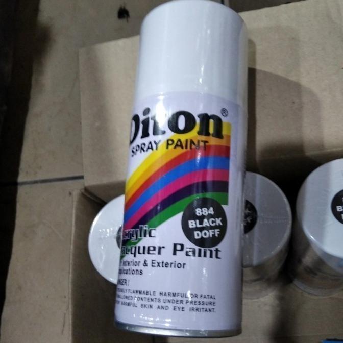 Jual Diton 884 black dof hitam dop cat semprot pilok pylox pylok isi ...