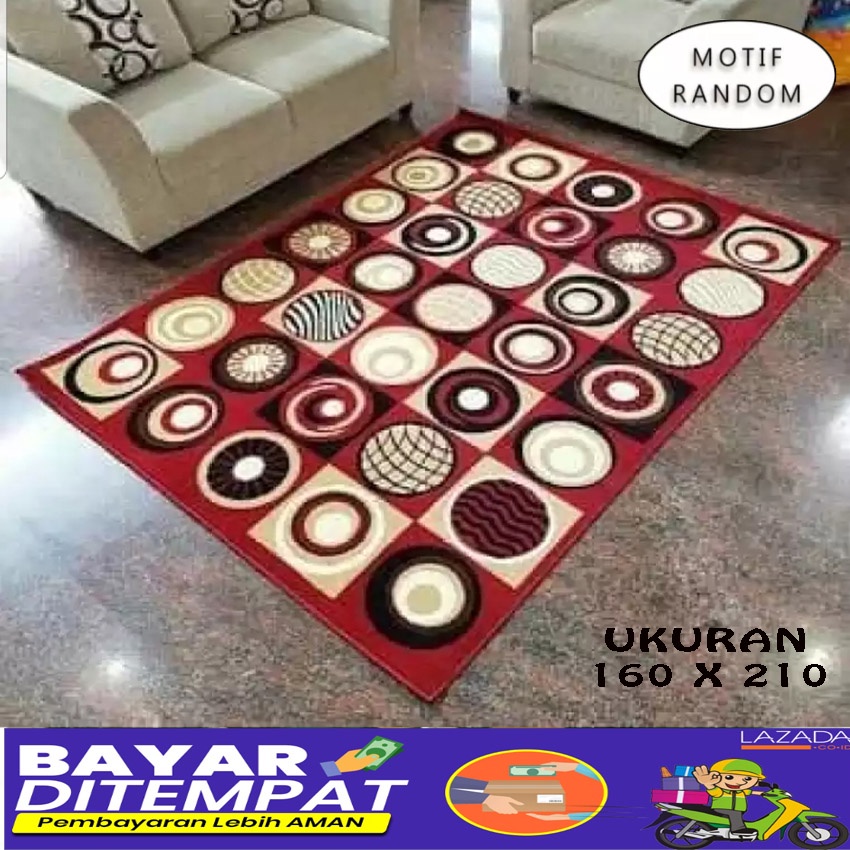 Jual KARPET LANTAI PERMADANI "MODERNO" "SUPER PREMIUM" size 115x155 ...