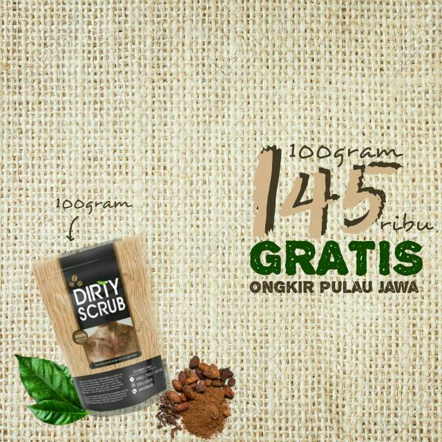 Jual Dirty.Scrub 100gr | Shopee Indonesia