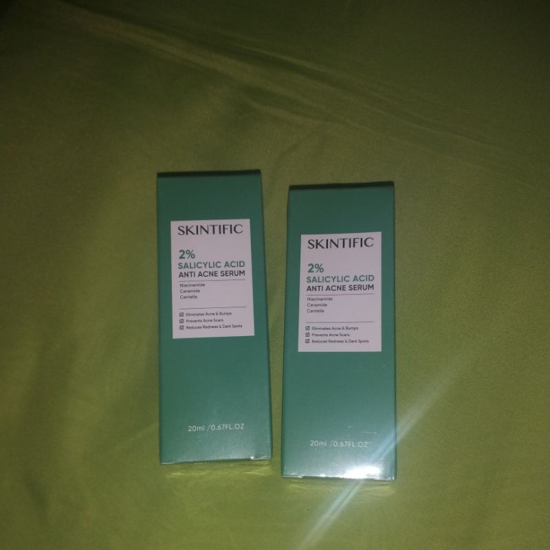Jual Skintific Anti Acne Serum (New Baru) | Shopee Indonesia
