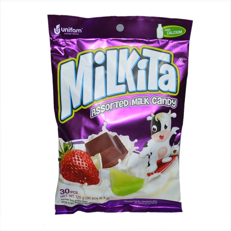 Jual Milkita Permen Assorted Milk 120Gr | Shopee Indonesia