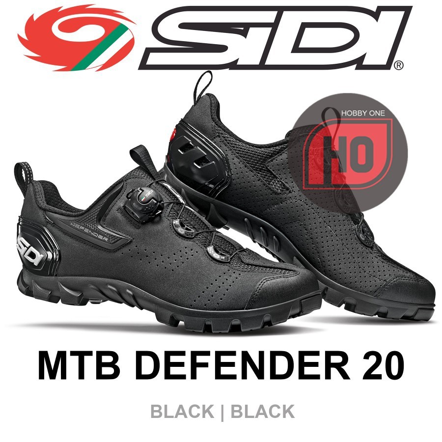 Jual SIDI MTB DEFENDER 20 BLACK BLACK - Sepatu Cleat MTB | Shopee Indonesia