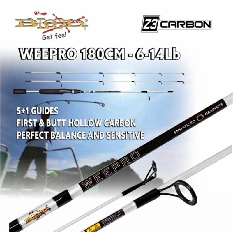 Jual Joran BLOOD WEE PRO 1.80M | 1 Paket isi 2pc | Shopee Indonesia