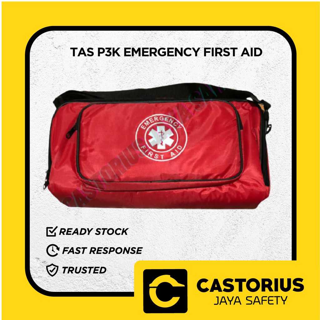 Jual TAS EMERGENCY FIRST AID KIT ISI P3K TAS P3K SELEMPANG SAFETY ...