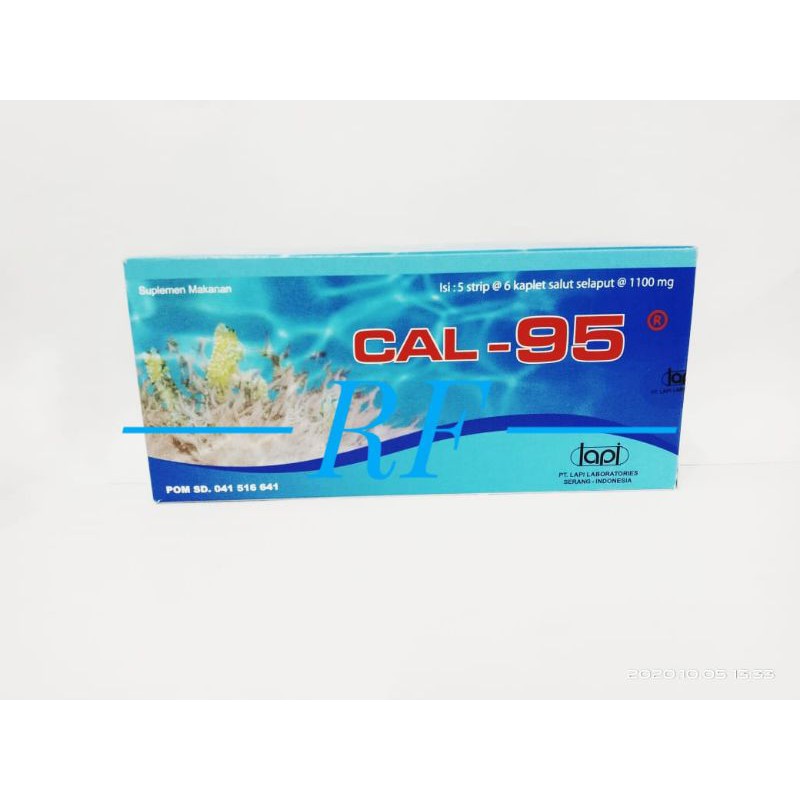 Jual Cal 95 Caplet isi 30 (Lapi) | Shopee Indonesia