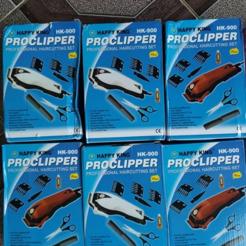 Jual ALAT MENCUKUR / MESIN CUKUR RAMBUT HAPPY KING HK-900 | Shopee ...