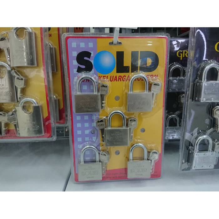 Jual Gembok Solid SN BAJA 809-50 MM MK5 PADLOCK | Shopee Indonesia