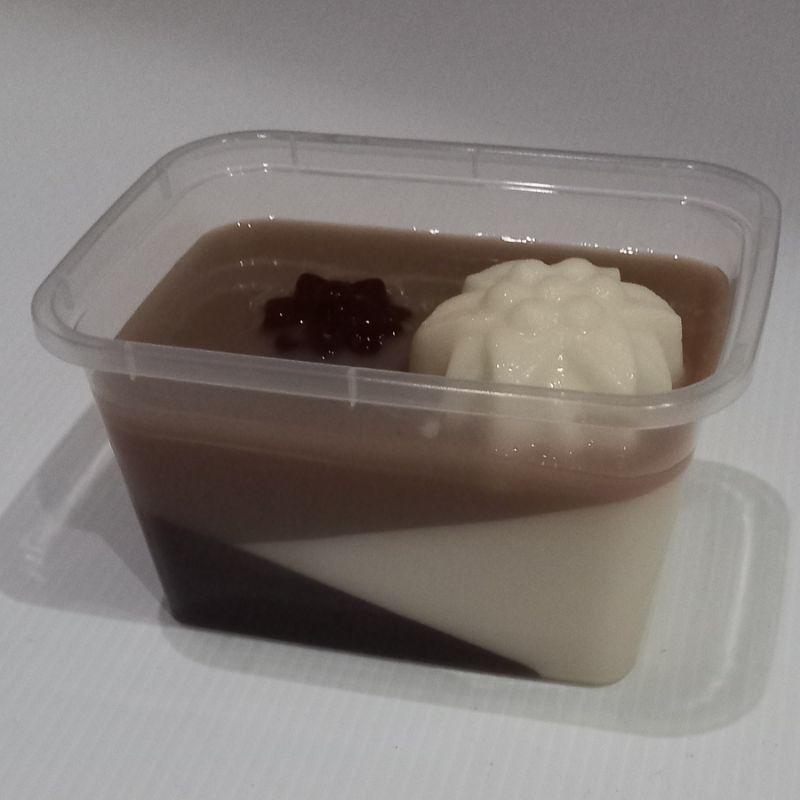 Jual Puding Hias Box Bisa Custom by Puding Cantik size 300 ml (6 box ...