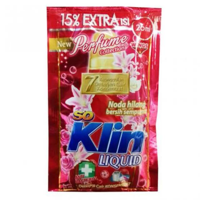 Jual Soklin LIQUID 4 Sachet isi 22ml Warna Merah Scarlet Blossom ...