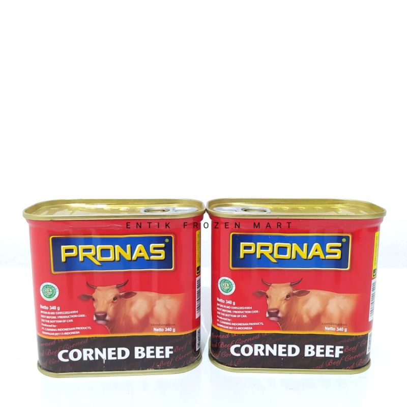 Jual Pronas Kornet Daging Sapi / Corned Beef 340gr | Shopee Indonesia