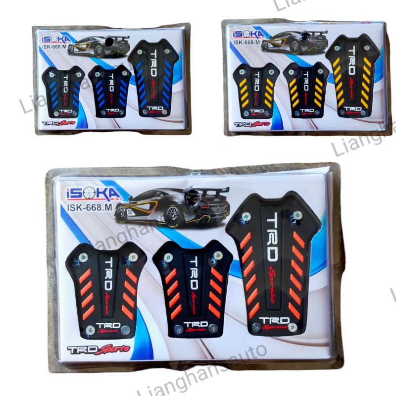 Jual PEDAL GAS RACING MOBIL MANUAL TRD SPORTIVO ISK 668 | Shopee Indonesia