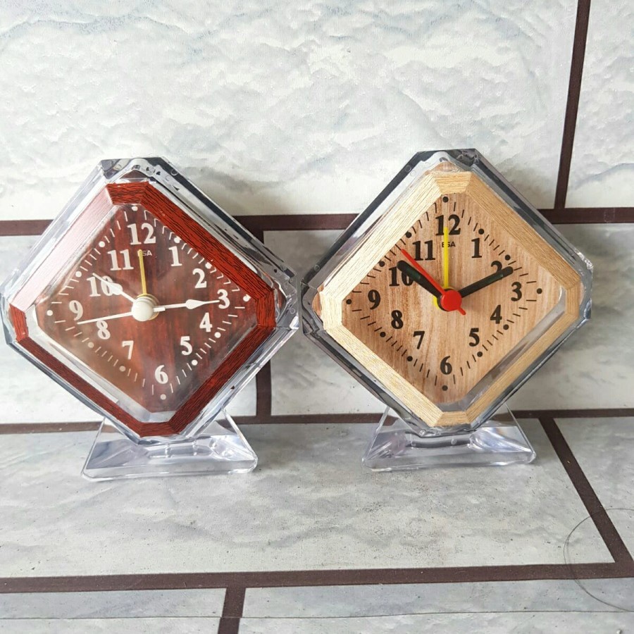 Jual Jam Weker Transparan 8121 / Jam Meja Beker / Jam Meja Alarm ...