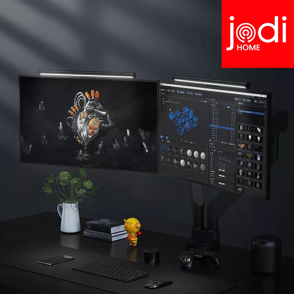 Jual Jodi Home - Lampu Baca LED E-Reading Lamp Monitor Clip 2900k-5000k ...