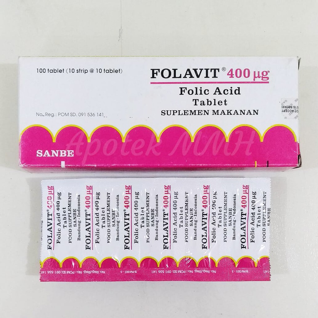Jual Folavit Tablet Isi 10 Tablet | Shopee Indonesia