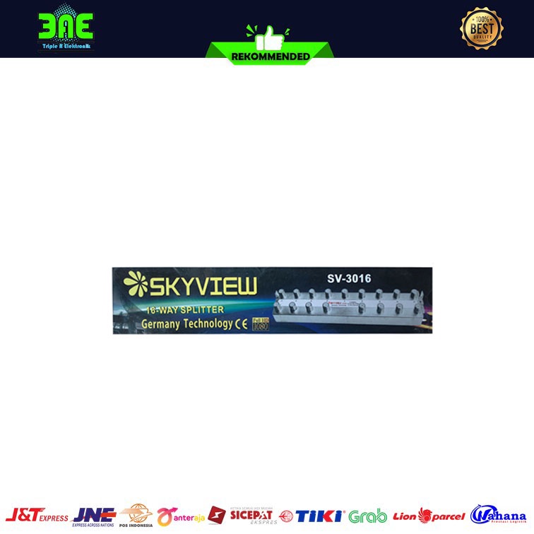 Jual Skyview Splitter 16 Way SV3016 5-2400 Mhz Untuk Parabola Antena TV ...