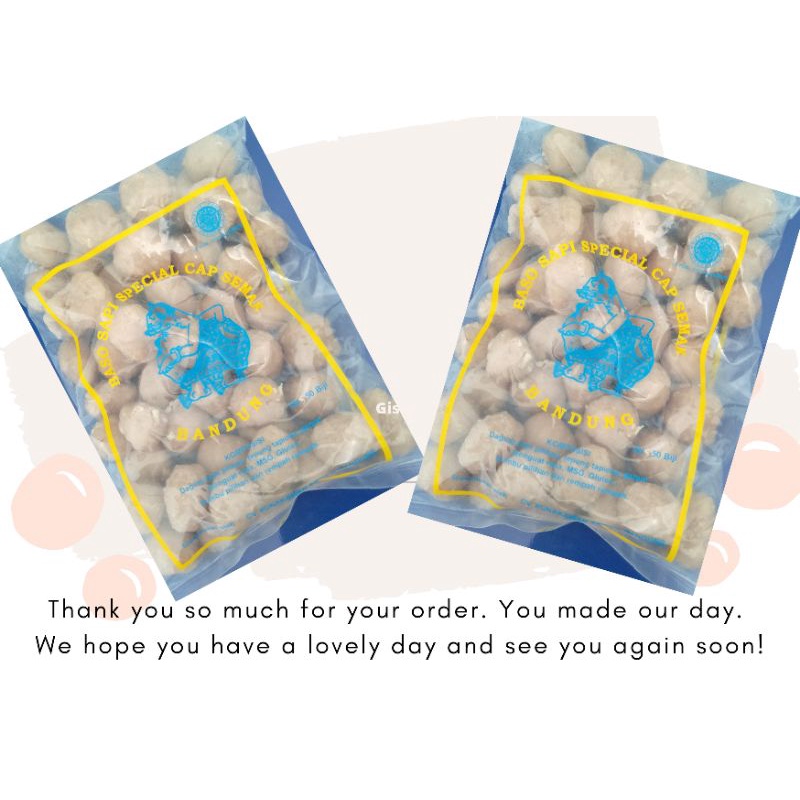 Jual Bakso Sapi Spesial cap Semar Isi 50 biji-TERMURAH- Bakso Cuangki ...