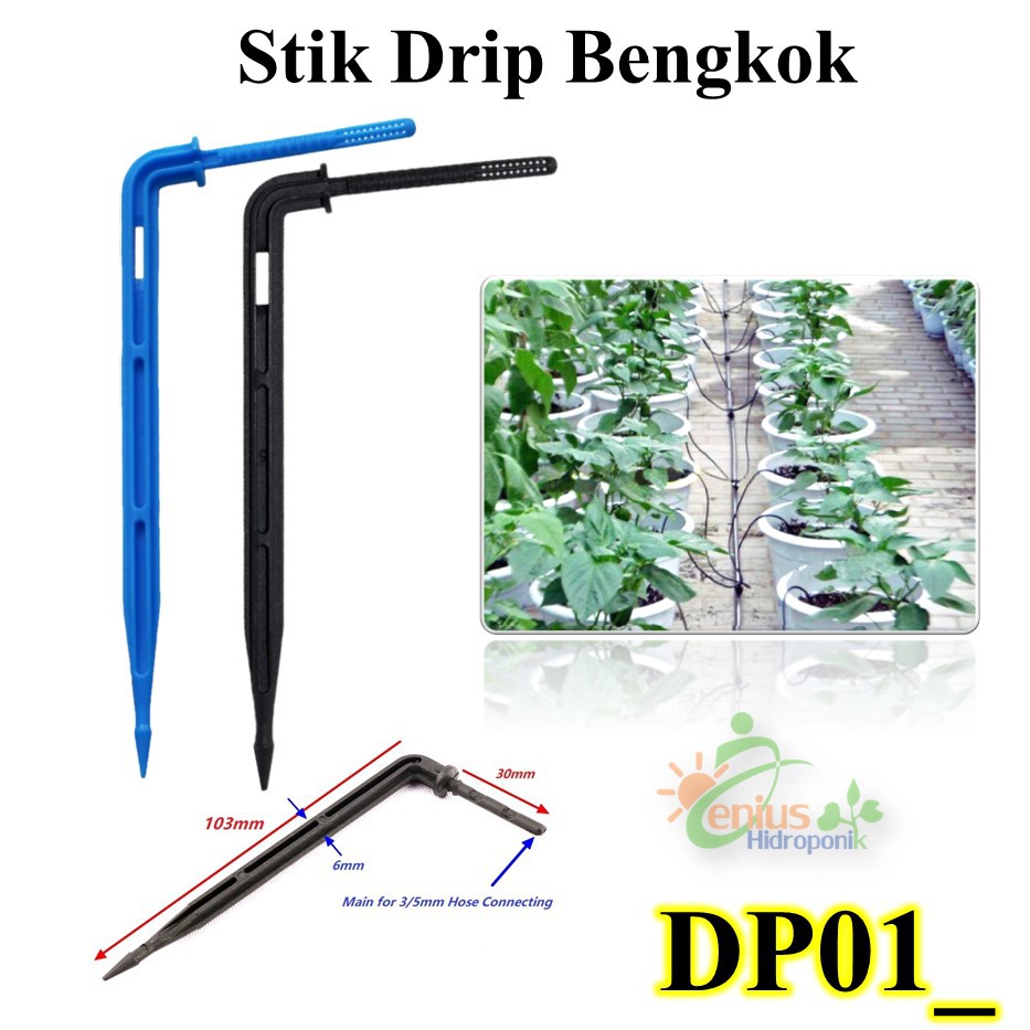 Jual Stik Drip Bengkok / Stick Dripper / Irigasi Tetes / Fertigasi ...
