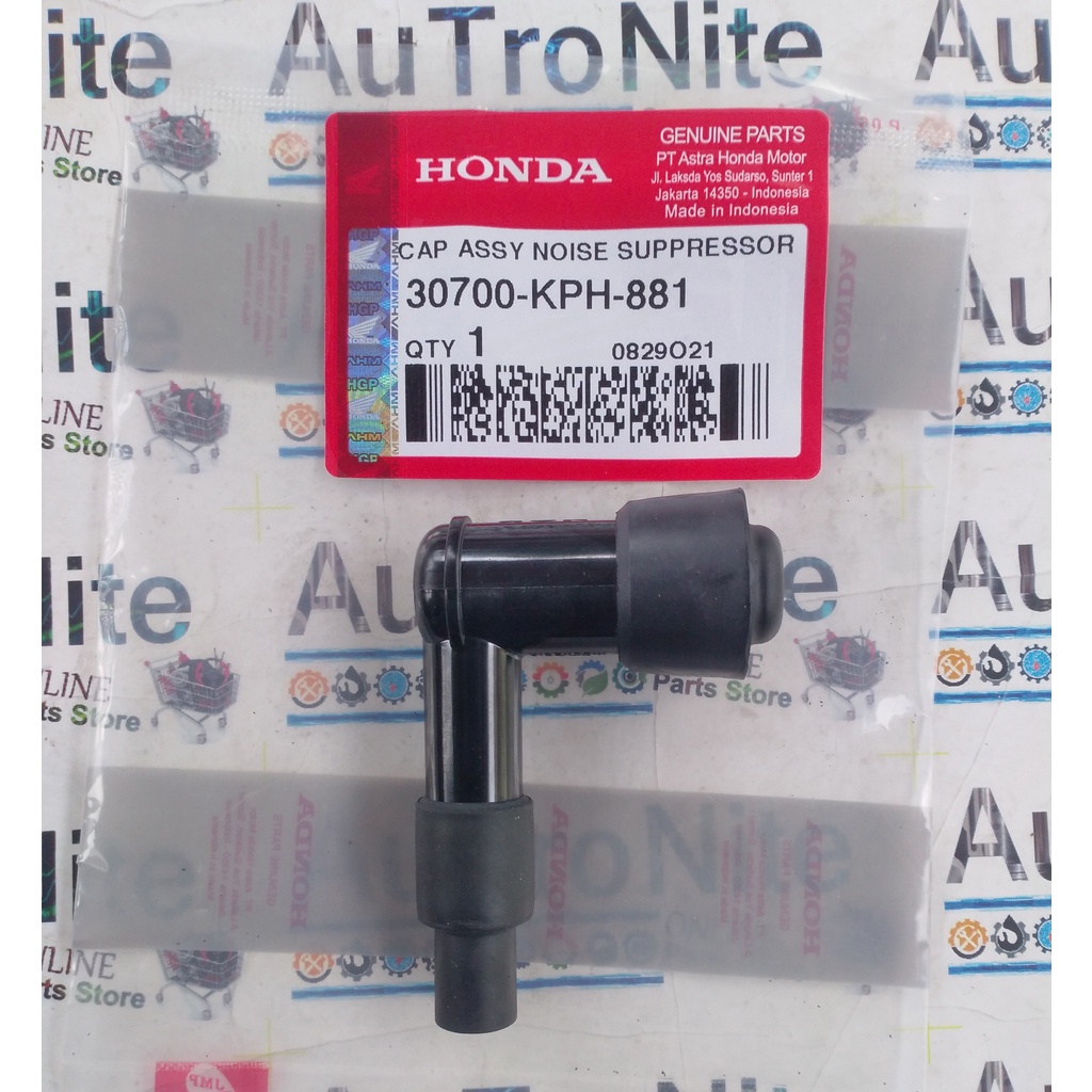 Jual Cop Kepala Busi CAP ASSY NOISE SUPPRESSOR NGK 30700-KPH-881 ...