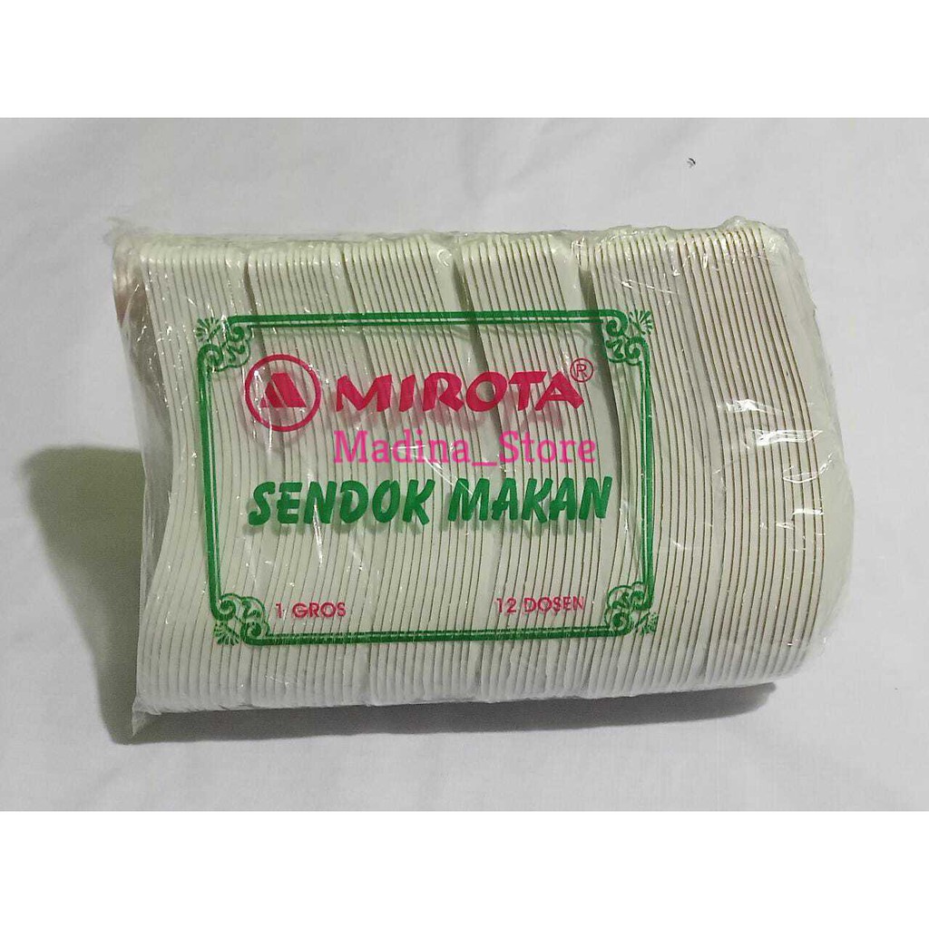 Jual HARGA TERMURAH!!! Sendok Makan Mirota/Sendok Plastik /Sendok Makan ...