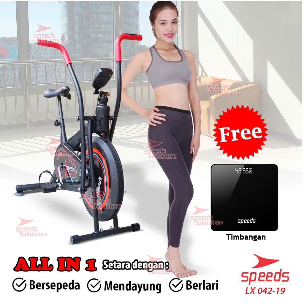 Jual SPEEDS Sepeda Statis Platinum Bike Sepeda Fitness Alat Fitness ...