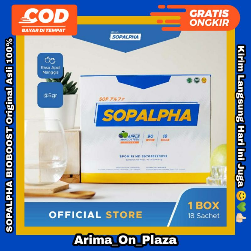 Jual SOPALPHA BIOBOOST SOP ALPHA IMMUNE BOOSTER SUPLEMEN MULTIVITAMIN ...
