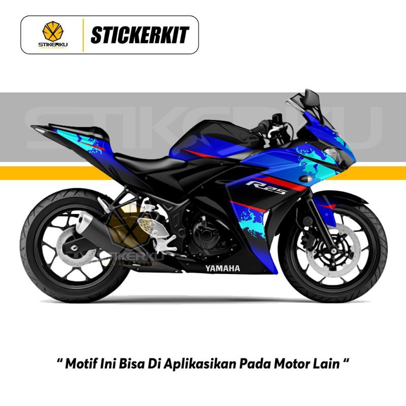 Jual decal R25 full body /decal R25 full body/ Sticker R25 full body ...