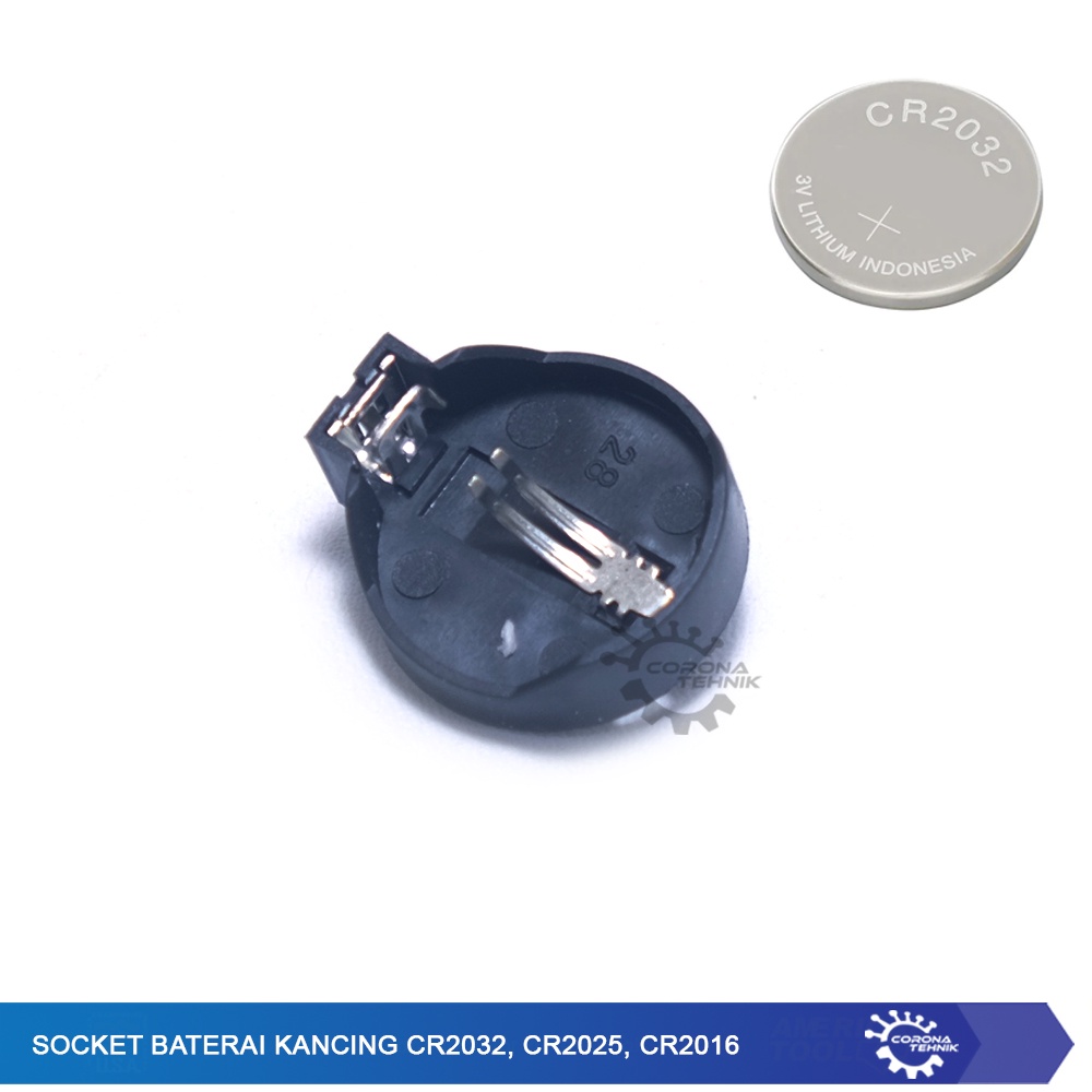 Jual Socket Baterai Kancing CR2032, CR2025, CR2016 | Shopee Indonesia