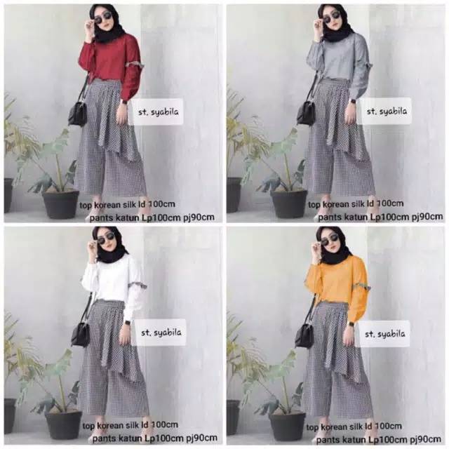 Jual MONALISA SET /SET SYABILA /BANYAK WARNA | Shopee Indonesia