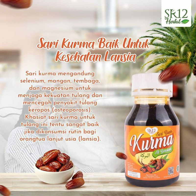Jual SARI BUAH KURMA AL BAROKAH SR12 350 gram HERBAL SARI KURMA MEREK ... Jual SARI BUAH KURMA AL BAROKAH SR12 350 gram HERBAL SARI KURMA MEREK ...