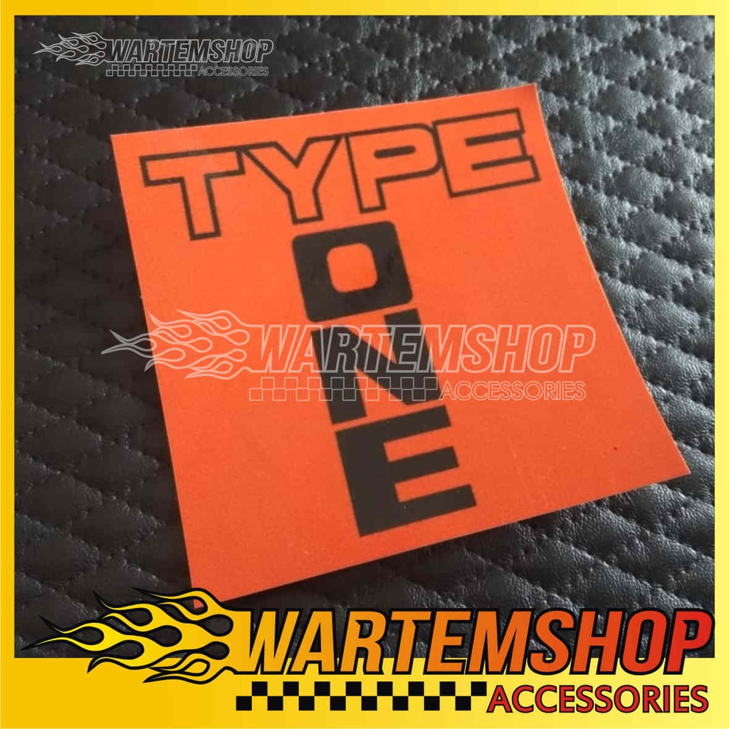 Jual STICKER OEM TYPE ONE | Shopee Indonesia