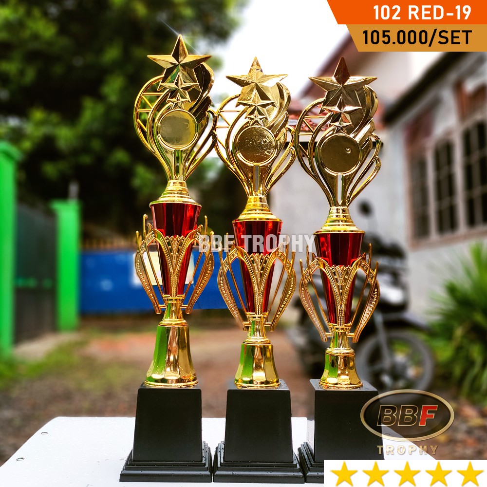 Jual Piala 102-19 Merah/Biru/Hijau | Shopee Indonesia
