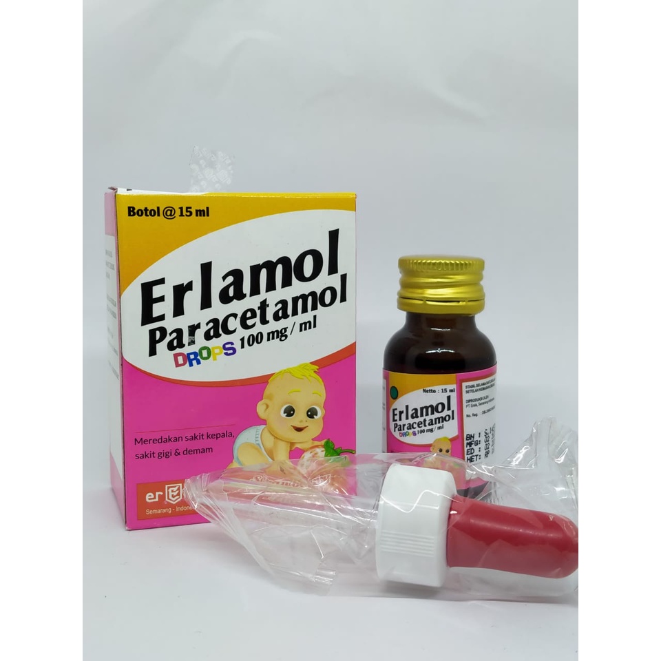 Jual Erlamol Paracetamol Drops | Shopee Indonesia