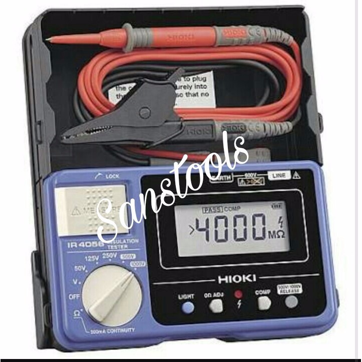 Jual HIOKI IR4056 20 digital insulation tester MEGGER 1kv ASLI 100 S95 ...