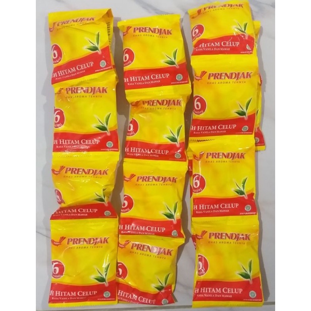 Jual KZ - Teh prendjak sachet rasa vanila dan mawar 10pcs x 12g ...