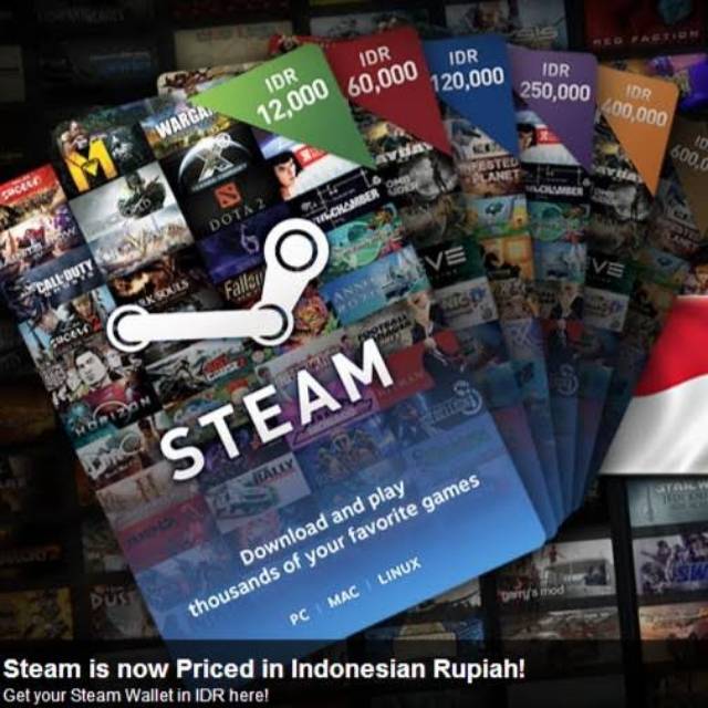 Jual Steam Wallet code idr 400/600k | Shopee Indonesia