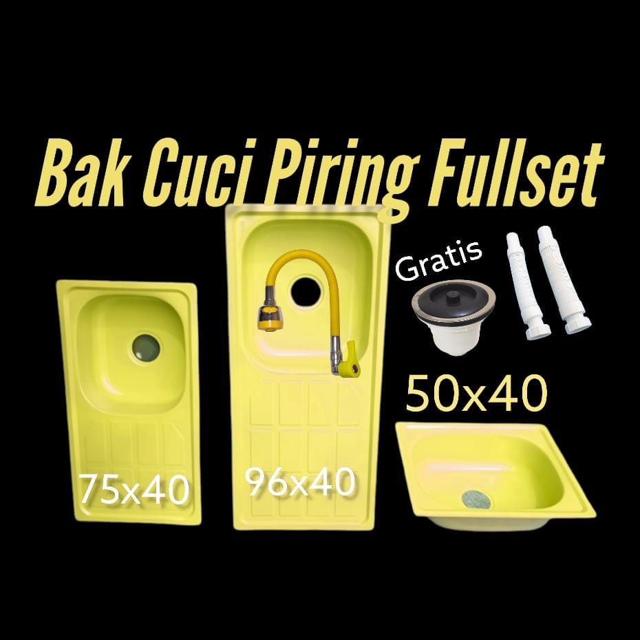 Jual Washtafel Bak Cuci Piring Full Set Free Kran Cuci Piring Warna ...