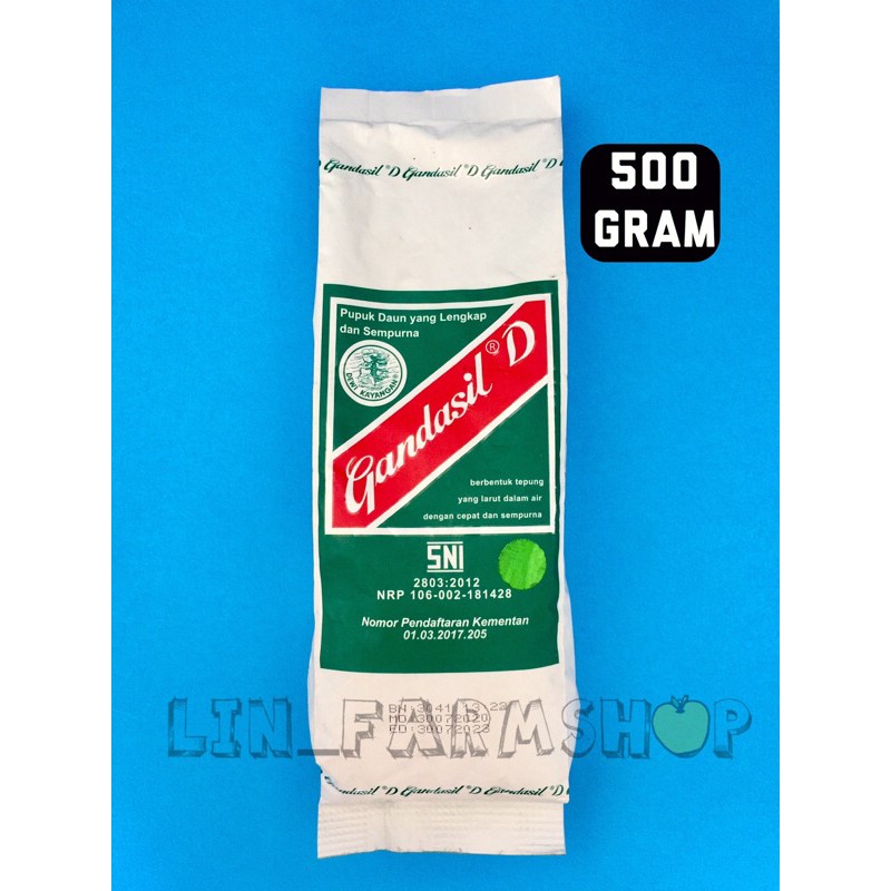 Jual GANDASIL D 500 GRAM / GANDASIL DAUN 500 GRAM | Shopee Indonesia
