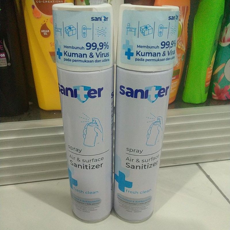 Jual saniter spray fresh clean 200 ml | Shopee Indonesia