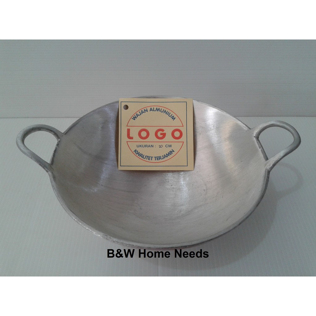 Jual Kuali / Pengorengan / Wajan Aluminium 20 cm Tebal Premium Logo ...
