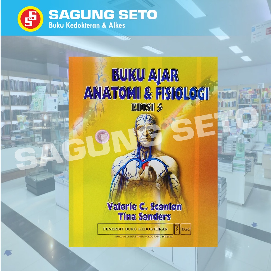 Jual BUKU AJAR ANATOMI & FISIOLOGI ED.3 + KUMPULAN SOAL - VALERIE / EGC | Shopee Indonesia