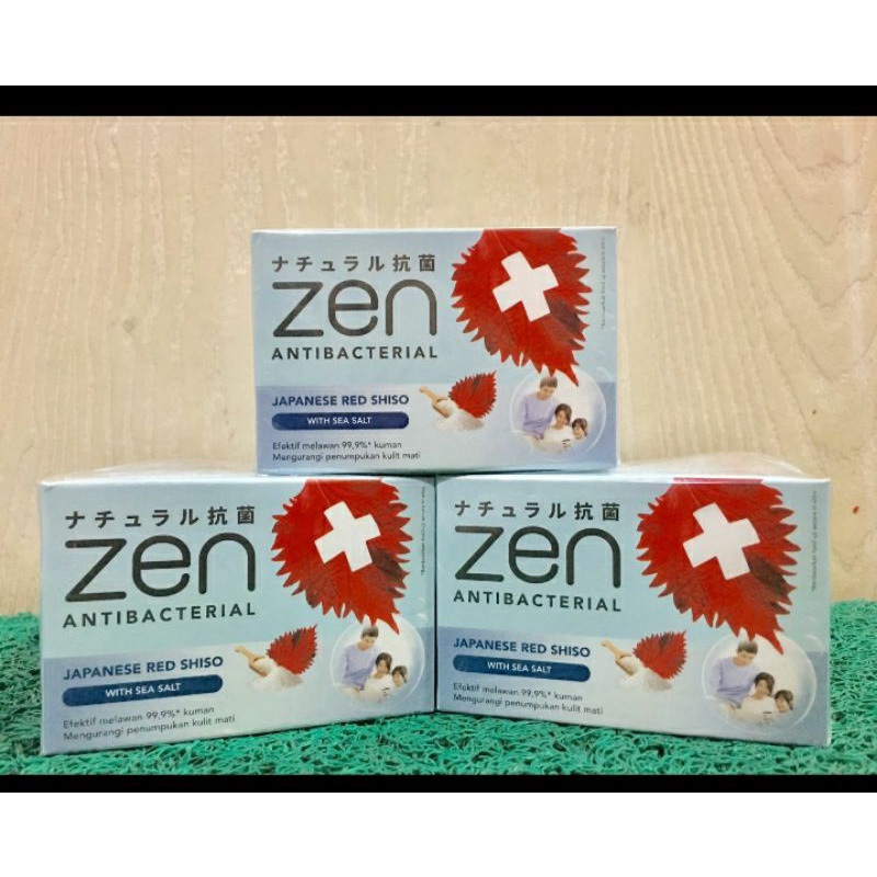 Jual SABUN ZEN ANTIBACTERIAL BATANG 70g | Shopee Indonesia