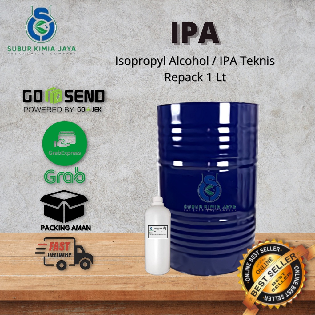 Jual Isopropyl Alcohol / IPA 1 L | Shopee Indonesia