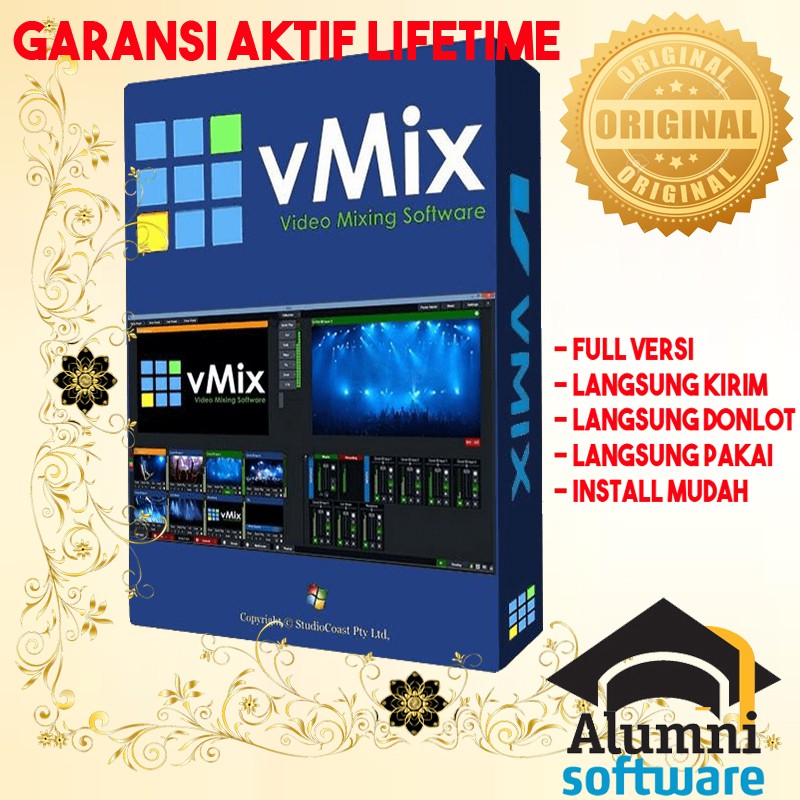 Jual [FULL VERSION] vMix Pro 22 Video Editor Software - GARANSI ...
