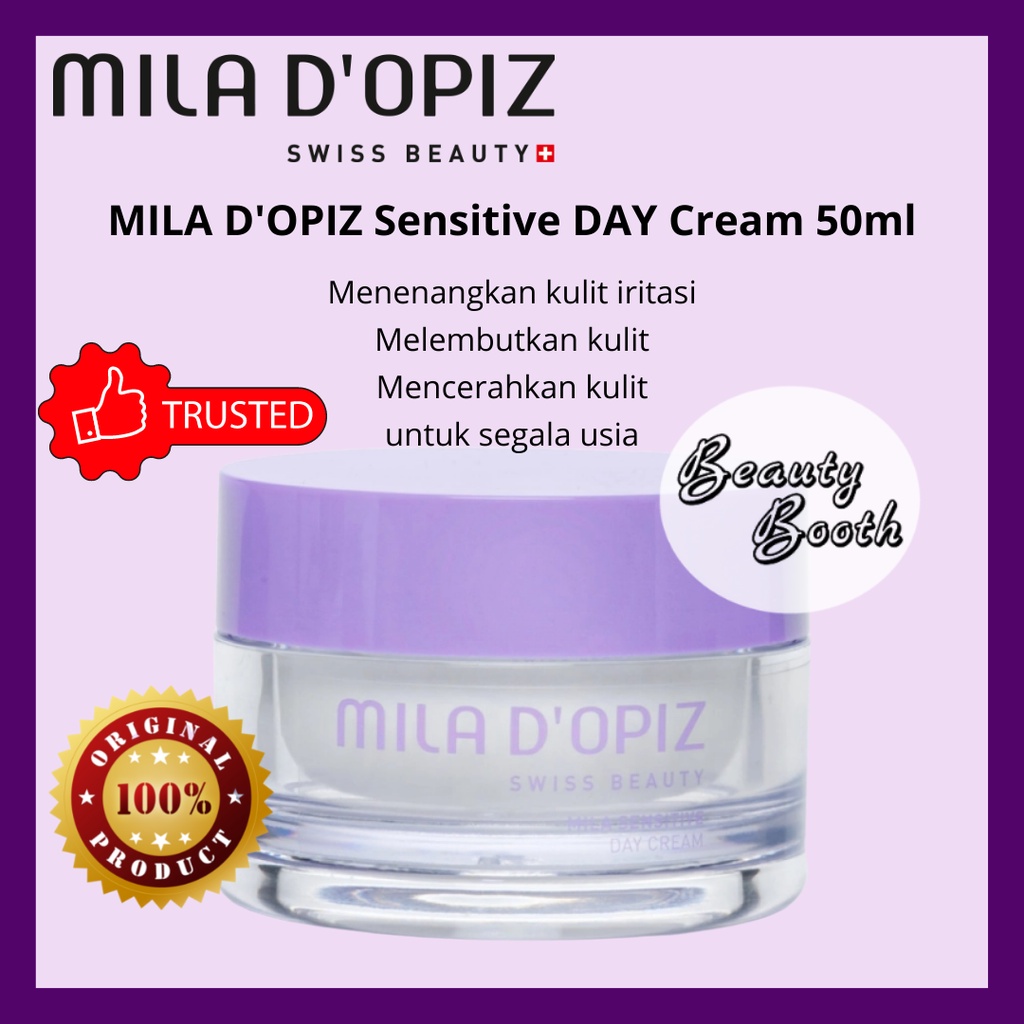 Jual MILA D'OPIZ Sensitive DAY Cream 50ml / MILADOPIZ Sensitive DAY ...