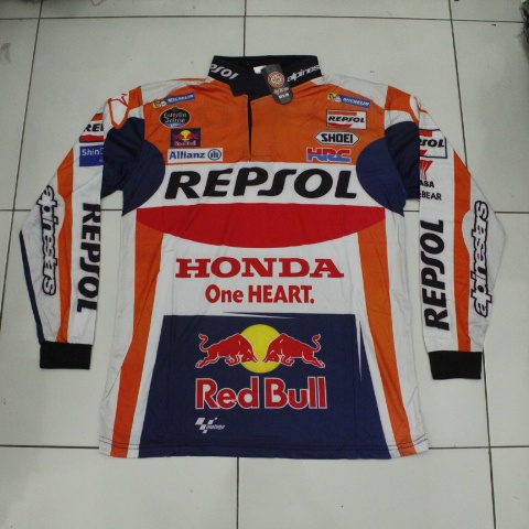 Jual JERSEY BAJU KAOS ATASAN HONDA REPSOL/BAJU REPSOL/BAJU TEAM HONDA ...