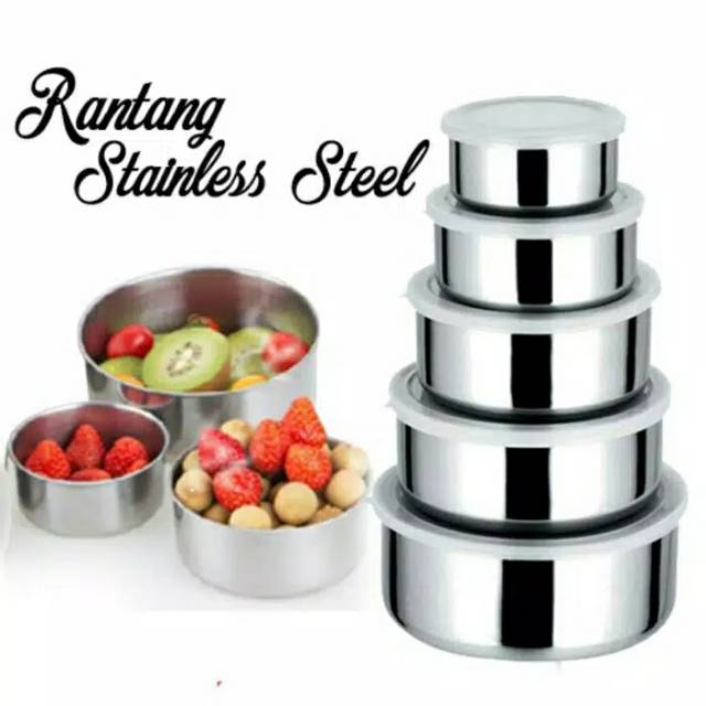 Jual Rantang makanan / Rantang Susun / Wadah stainless / Rantang ...