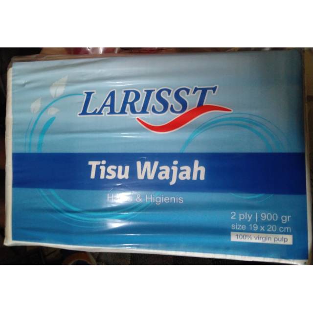 Jual Larisst Tissue wajah 900 gram, Tisu Wajah 900 gram, Tissue Larisst ...