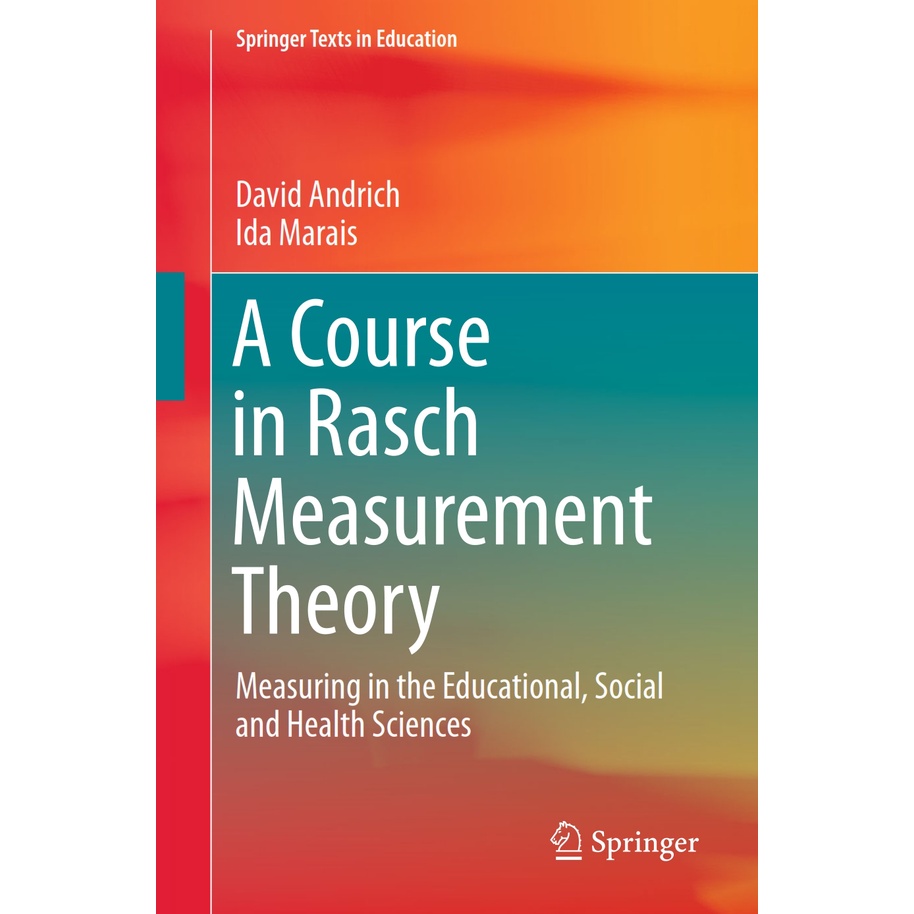 Jual A Course in Rasch Measurement Theory by David Adrich and Ida ...