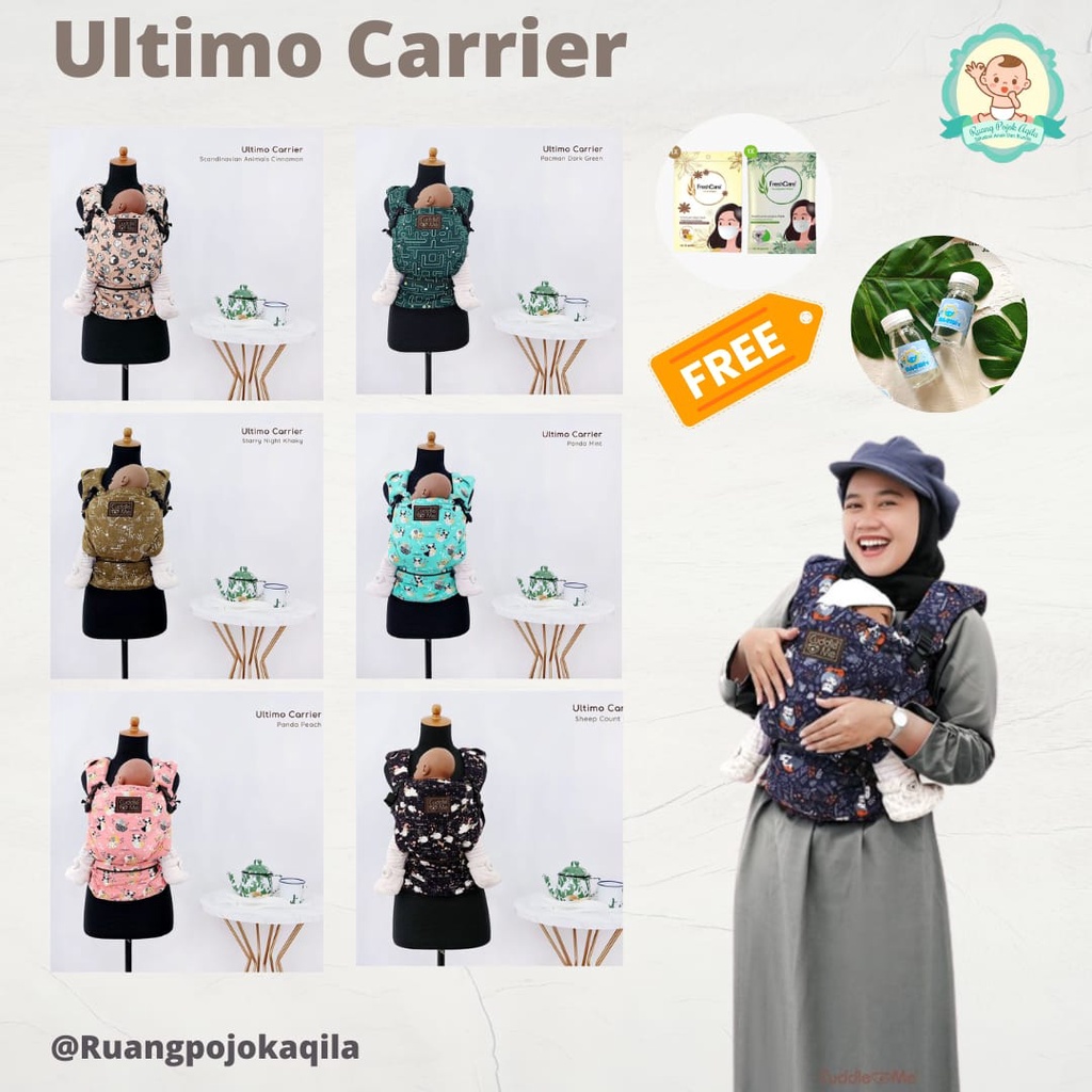 Jual Ultimo Carrier Gendongan Cuddle Me CuddleMe Hipseat | Shopee Indonesia