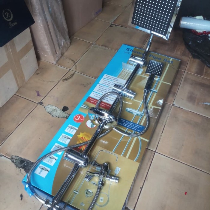 Jual shower-tiang- shower tiang/shower column steinles minimalis dingin ...